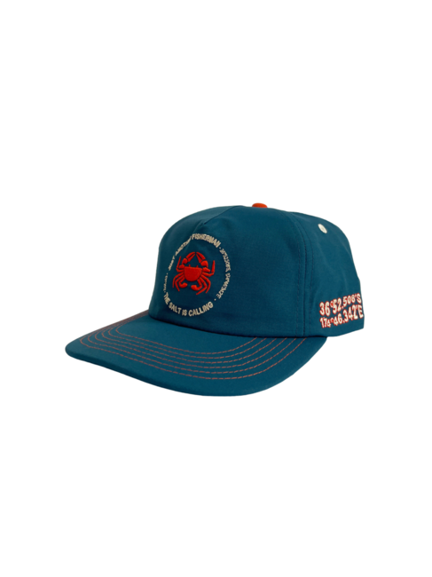 Just Another Fisherman Paddle Crab Cap - Green | Land & Sea NZ