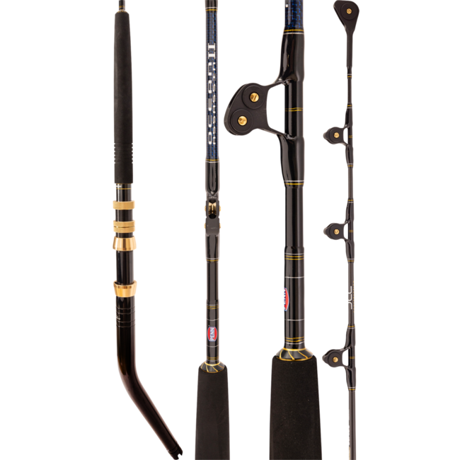 PENN Ocean Assassin II 5ft 5in 37kg Bent Butt Roller Tip Game Rod ...