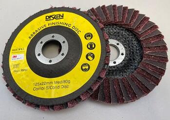 DISCON Combination Flap Disc 125x22mm A80/Medium | PPS Industries NZ