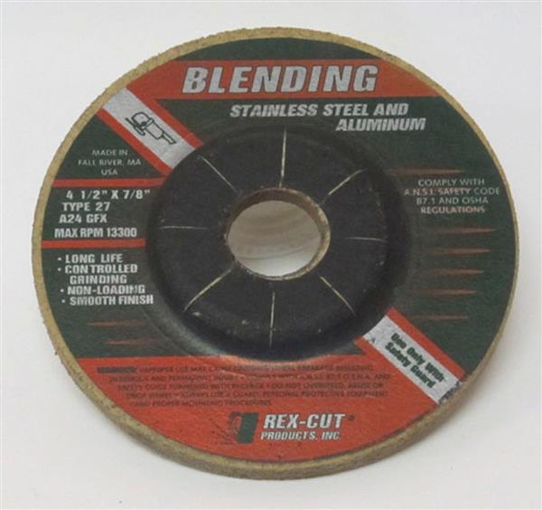 REXCUT D/C Grinding Disc T27 115x6.0x22mm A24 GFX | PPS Industries NZ