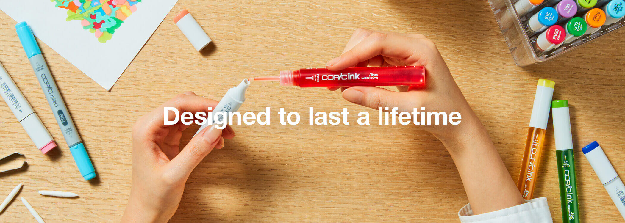 Copic | Paint Markers The Ribbon Rose