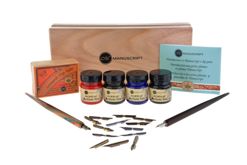 Manuscript Heritage Calligraphy Artists Set | The Ribbon Rose