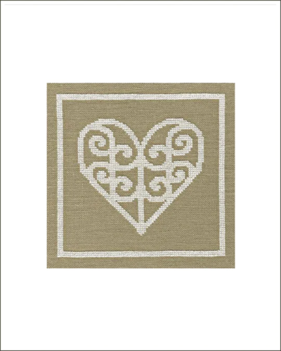 The Kiwi Stitch & Knit Co Koru Heart Pattern | The Ribbon Rose