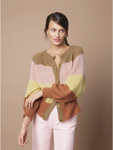 Sandnes Garn Knitting Pattern - Airy Palette Cardigan - No. 6 | The ...