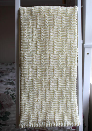 Holland Designs Crochet Pattern - Caterpillar Cable Blanket | The ...