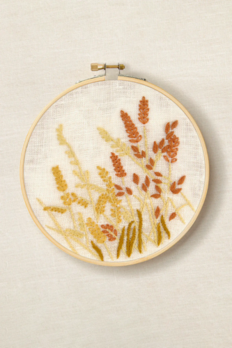 DMC Wheat by Marie Dominique Procureur Intermediate Embroidery Kit ...