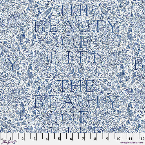 Free Spirit Morris & Co The Beauty of Life - Indigo || Emery Walker's ...