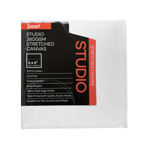 Jasart Studio Canvas 380gsm - Thick Edge 1.5" | The Ribbon Rose
